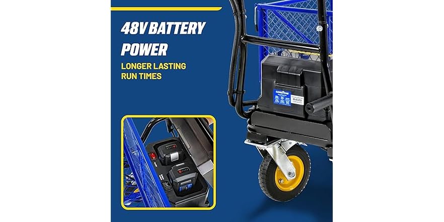 GoodYear Utility Cart Power Wagon Wheelbarrow