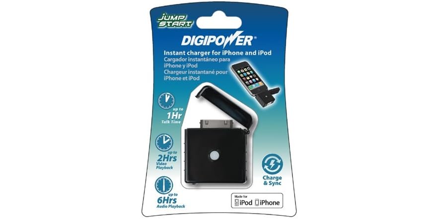 Mizco DigiPower 400mAh Instant Charger for iPhone and iPod