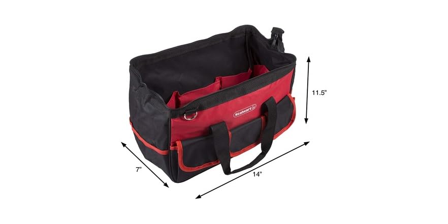 Soft Sided Tool Bag - Red