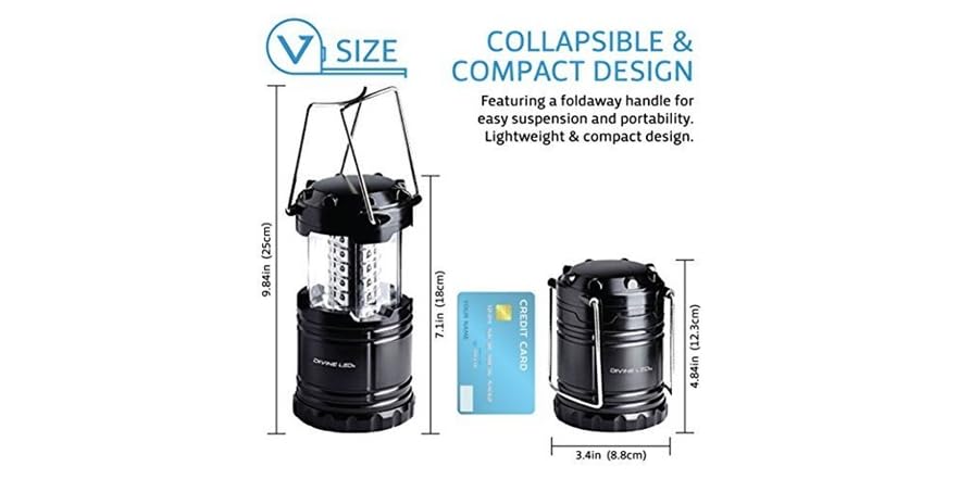 Vont Collapsible Lanterns 4-Pack