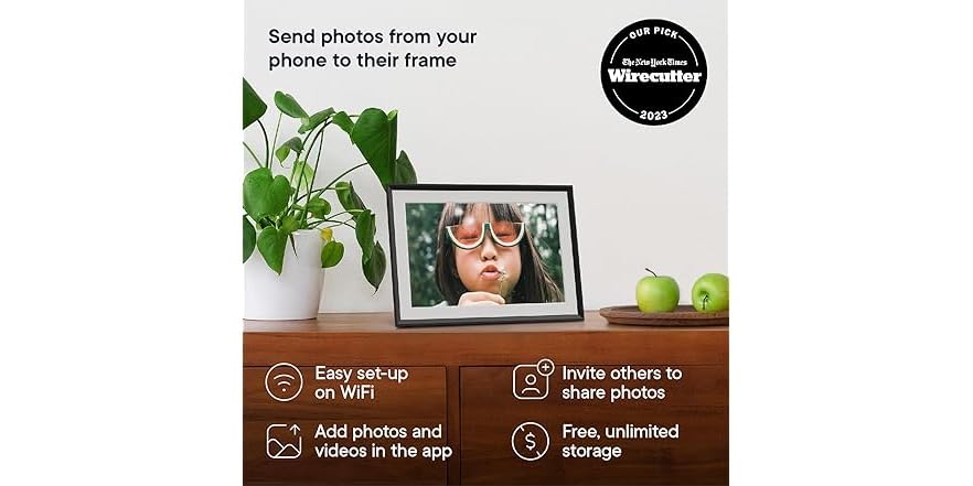 Aura Wifi Frame Aura Carver WiFi Digital Picture Frame (Open Box)