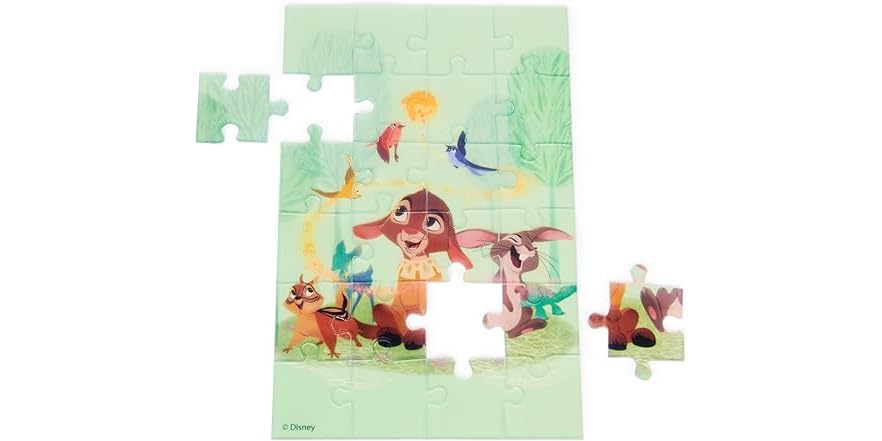 Disney Wish Puzzle Lantern, 3 24-Piece Puzzles