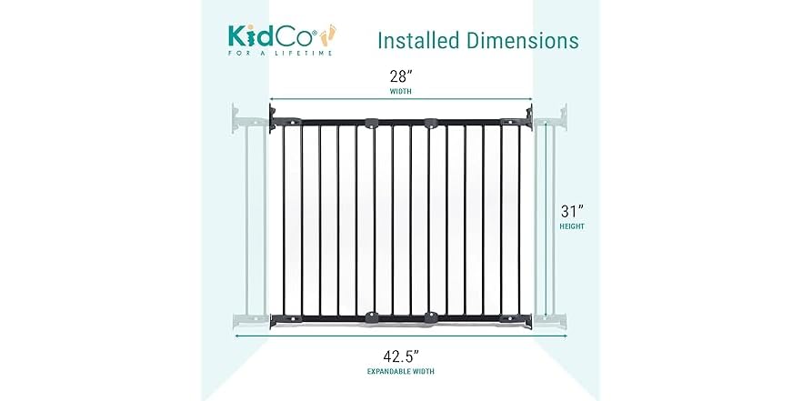Angle Mount Safeway Quick Release Gate