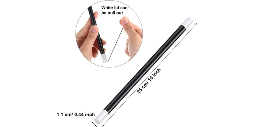 24 Pack 10" Plastic Magic Wand