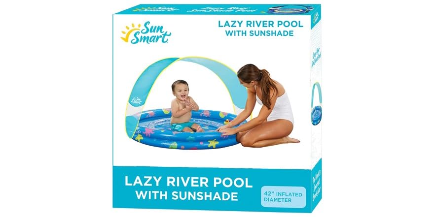 SunSmart Lazy River Kiddie Pool