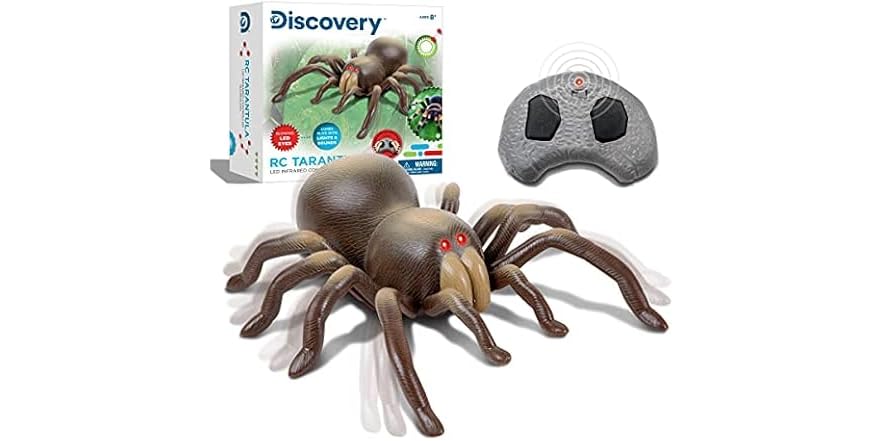 Discovery™ RC Tarantula Spider – Remote Control Toy Spider