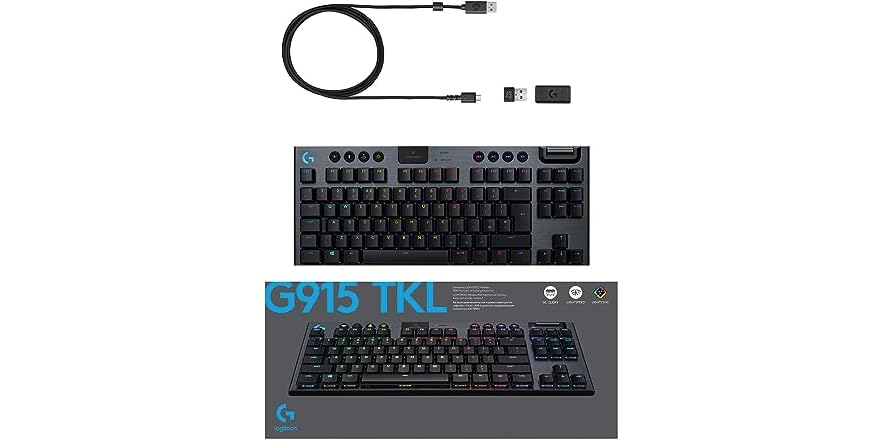 Logitech G915 TKL Gaming Keyboard (Open Box)