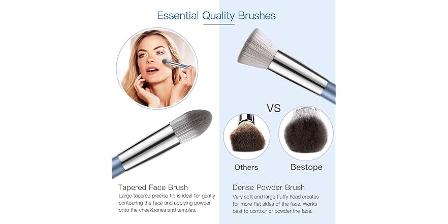 Bestope Pro Make Up Brushes Kit