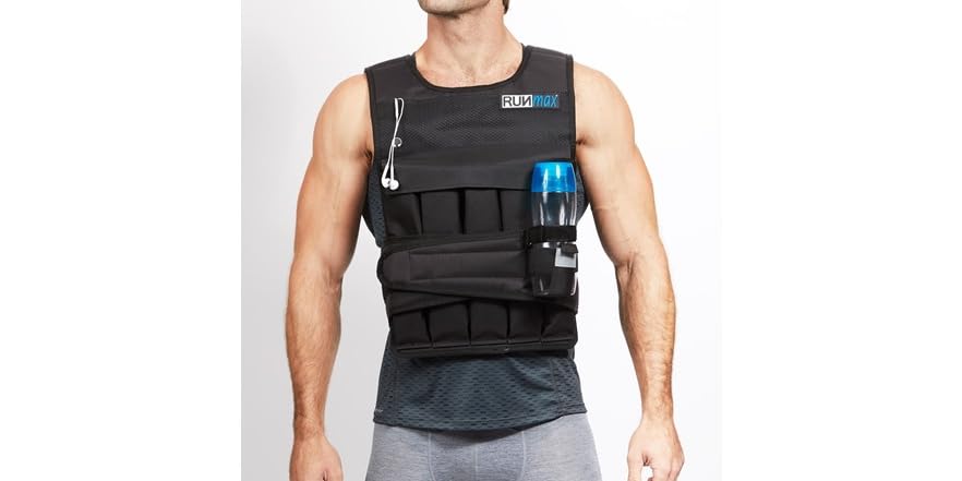 RUNmax 50lbs Weighted Vest