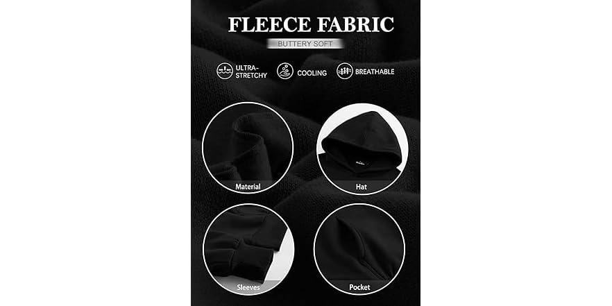 Trendy Fleece Hooded Sweatshirt