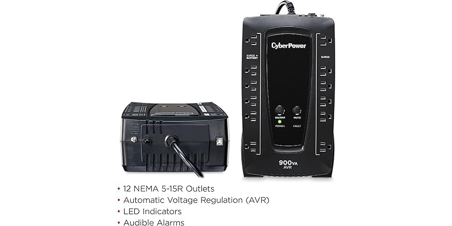 CyberPower AVRG900U-R AVR UPS System