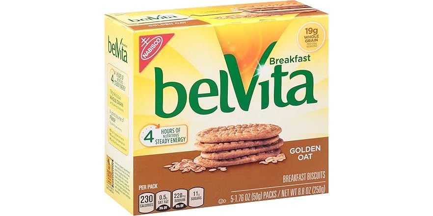 belVita Golden Oat Breakfast Biscuits, 8.8 oz