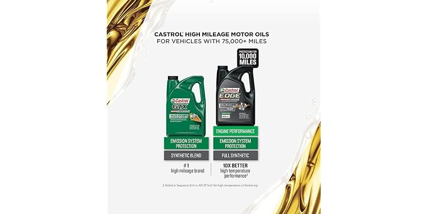 Castrol Edge 10W-30 Synthetic Motor Oil