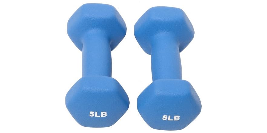 Neoprene Coated Dumbbell Set
