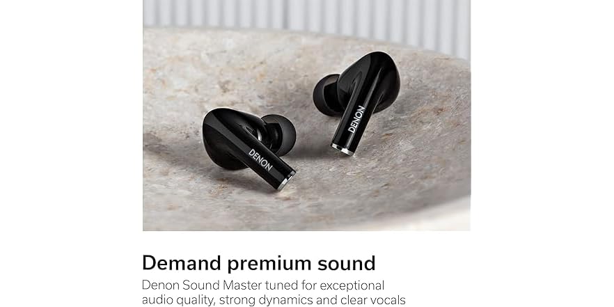 (NEW) Denon AH-C830NCW Active Noise Cancelling Earbuds