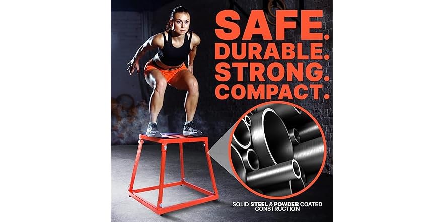 SQUATZ 3 Pcs Plyometric Platform Box