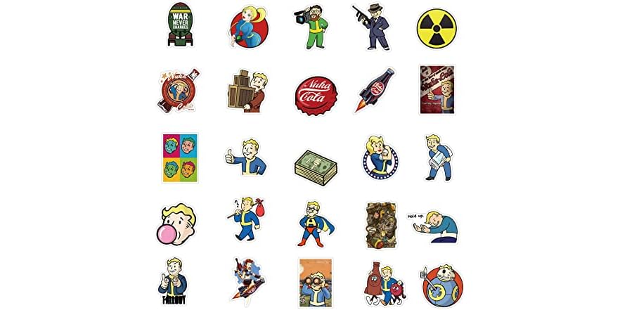 Fallout Stickers for Laptop