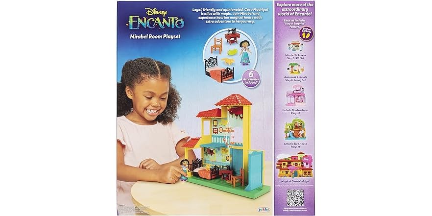 Disney Encanto Mirabel Small Doll & Room Set