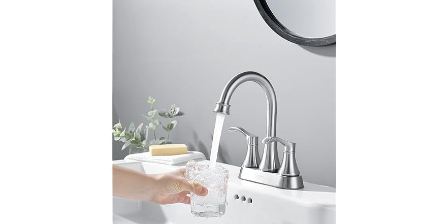 AMAZING FORCE Bathroom Faucet 2 Handles Pick Color