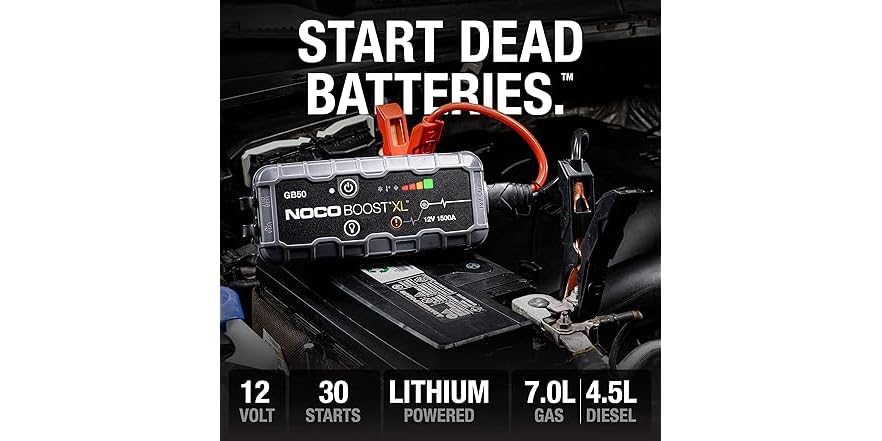 NOCO Boost XL GB50 Jump Starter Box
