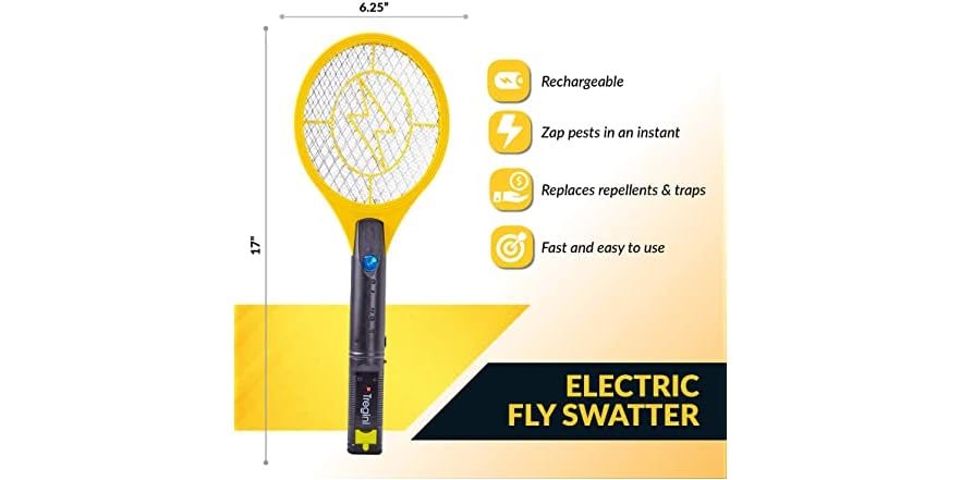 Tregini Mini Electric Fly Swatter