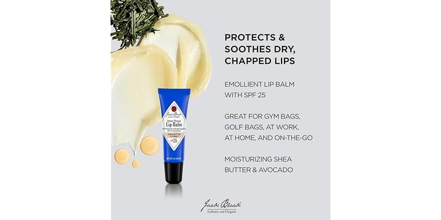 Jack Jack Black, Intense Therapy Lip Balm SPF 25