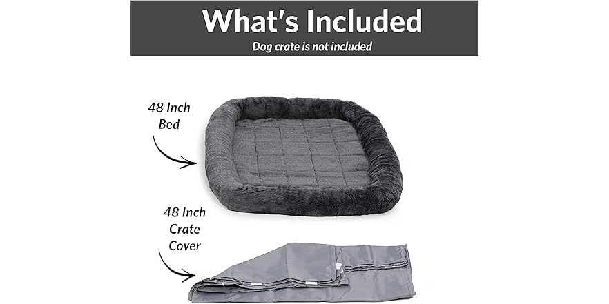 New World Dog Crate Comfort Kit, 48" L