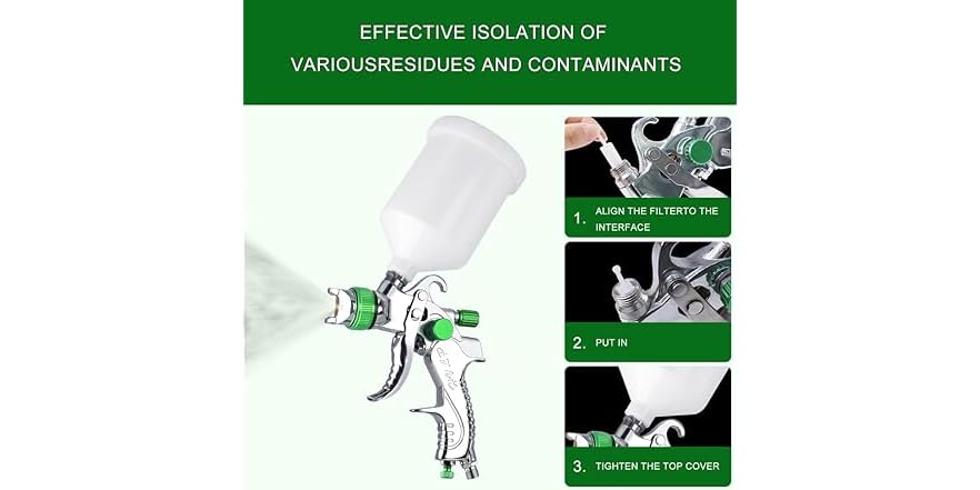 10pcs Cone Air Spray Gun