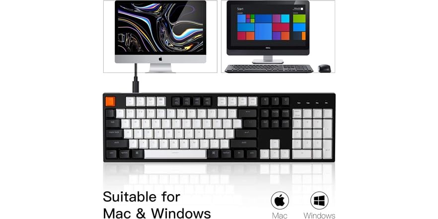Keychron C2 Full-Size Wired Mechanical Gaming Keyboard