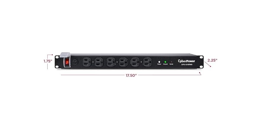 CyberPower 12 Outlet Rackmount Surge Protector