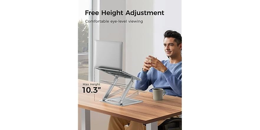 LORYERGO 10-15.6in Adjustable Laptop Stand