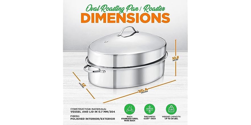Oval Roasting Pan