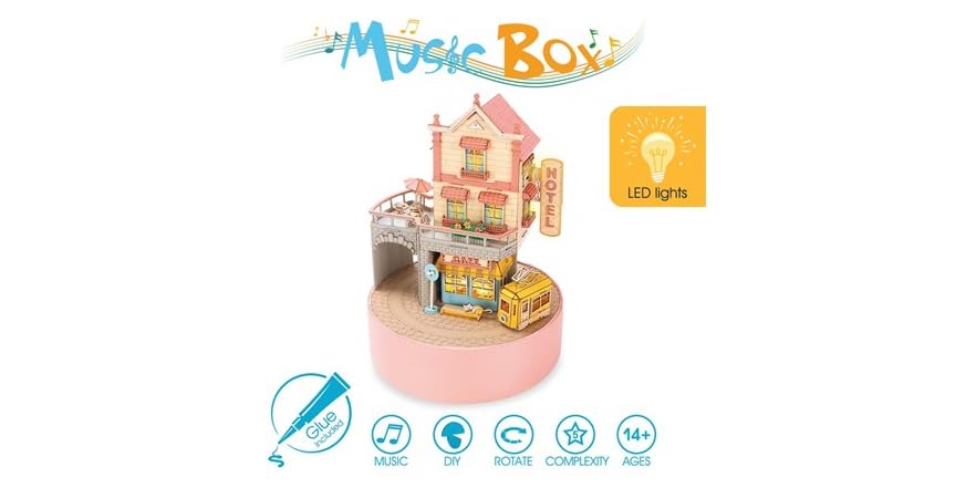 CubicFun DIY LED Music Box