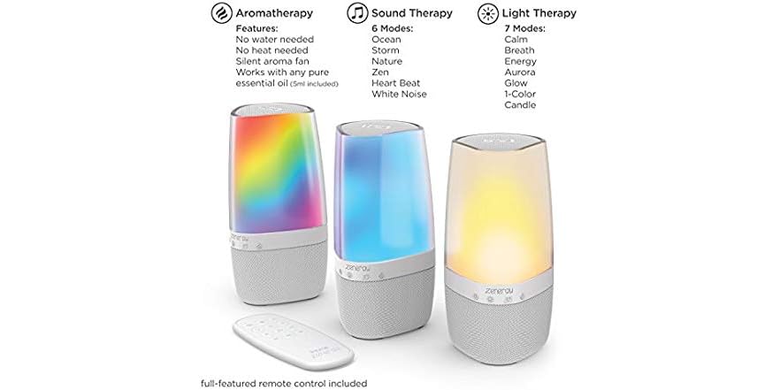iHome Zenergy Aromatherapy Diffuser Speaker