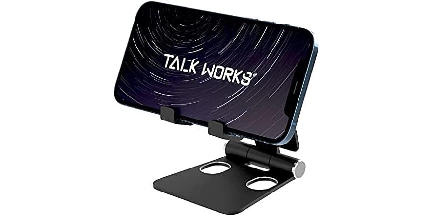 TALK WORKS Foldable Phone Stand for Desk