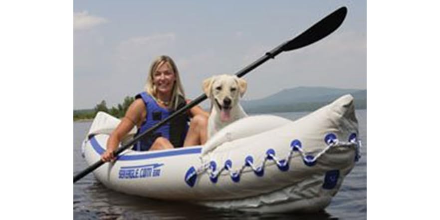 Sea Eagle 330 Deluxe Inflatable Kayak Bundle