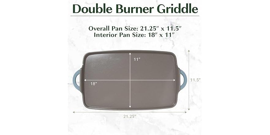 Goodful All-in-One Double Burner Griddle
