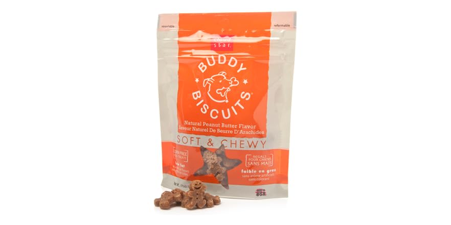 Soft & Chewy Buddy Biscuits in 2 Flavors