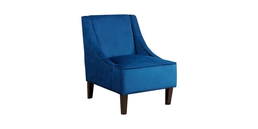 Bobby Swoop Chair, Navy Blue