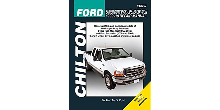 1999-2000 Ford Excursion Manual