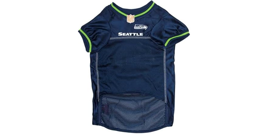 Seattle Seahawks Dog Costume Jersey (L)