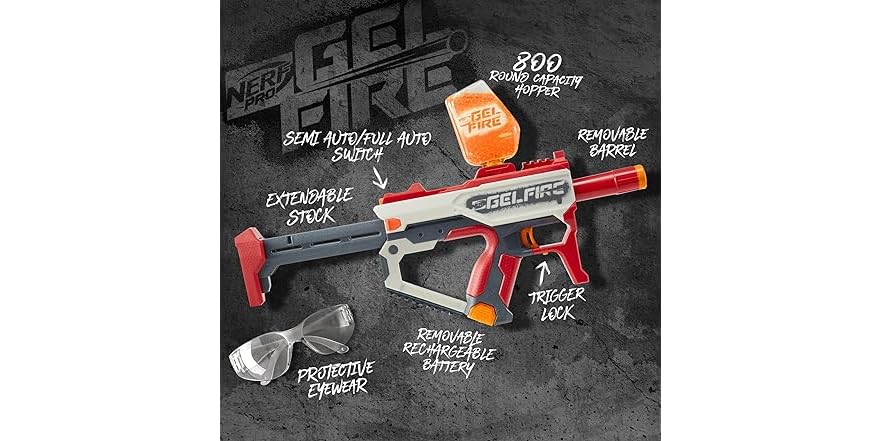 Nerf Pro Gelfire Mythic Full Auto Blaster