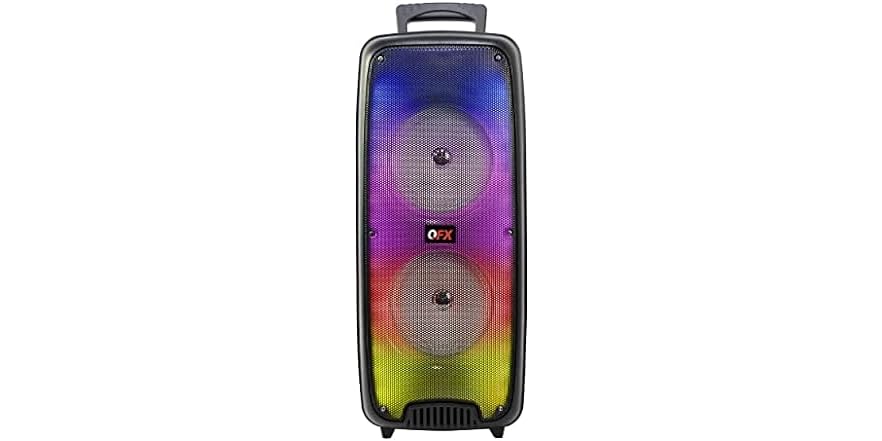QFX Wireless Bluetooth Rechargeable Portable Speaker
