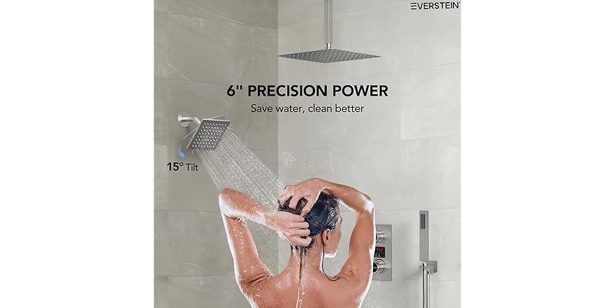 EVERSTEIN SFS-1033-NK12 12" Shower System (Open Box)