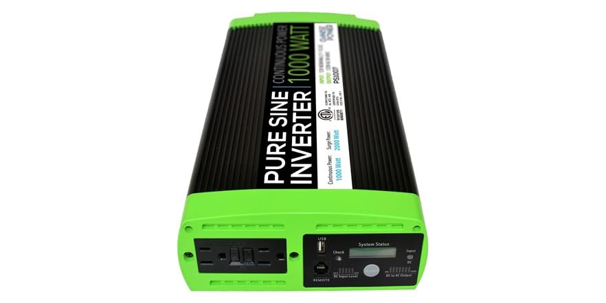 GoWISE Power 1000W Sine Wave Inverter