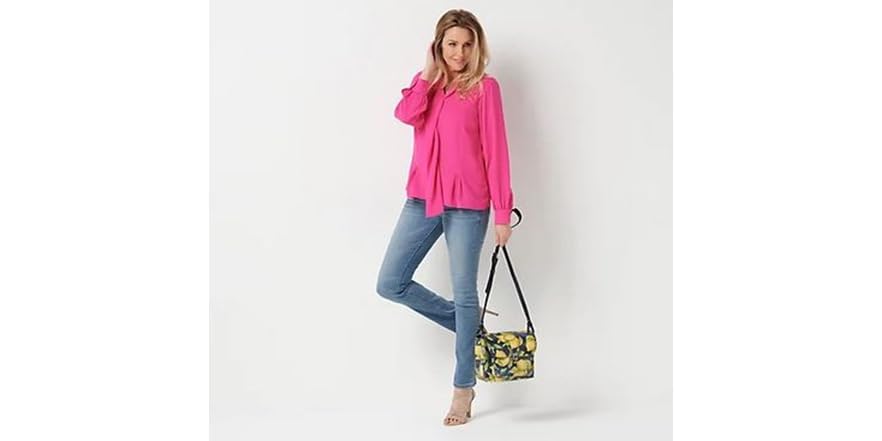 Patricia Nash Leather Leandra Crossbody (Open Box)