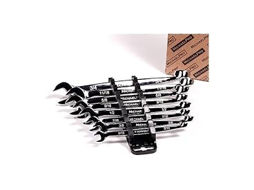 MichaelPro 8-piece SAE Combination Wrench Tool Set