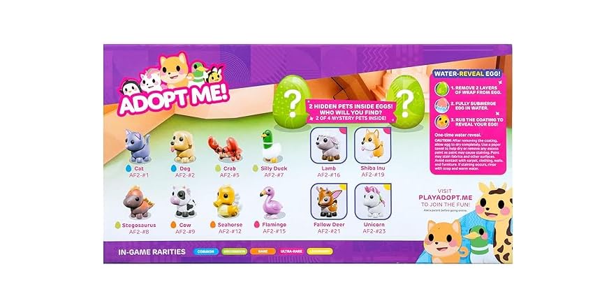 Adopt Me! 10 Pack Mystery Pets - Series 1-10