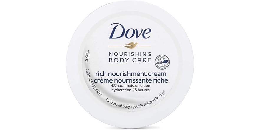 (3 Pack) Dove Nourishing Body Care Face, Hand and Body Rich Nourishment ...
