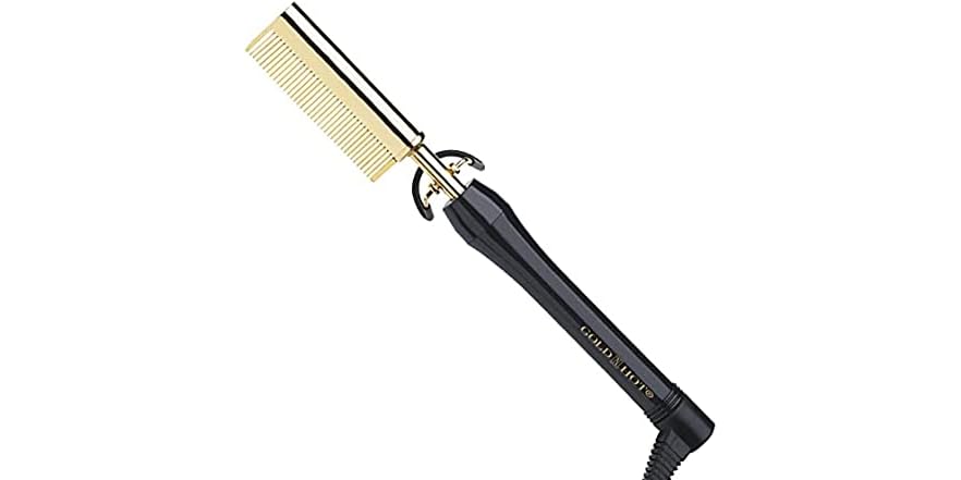 Gold N Hot Professional Gold Pressing & Styling Comb